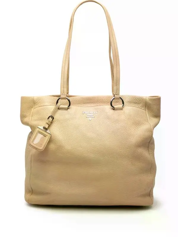 Prada 2000-2026 Vitello Daino Tote Bag