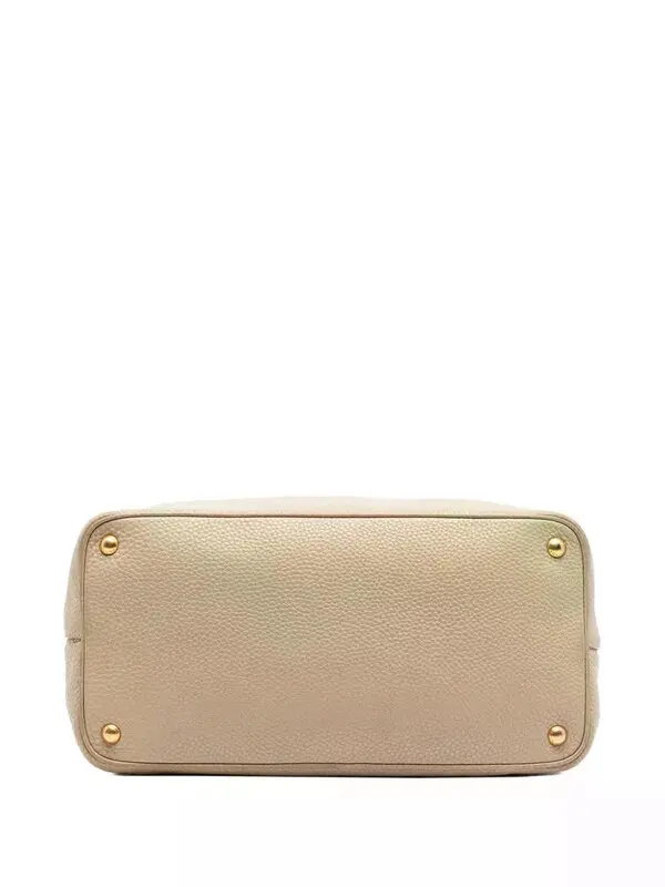 Prada Vitello Daino Convertible Tote Satchel