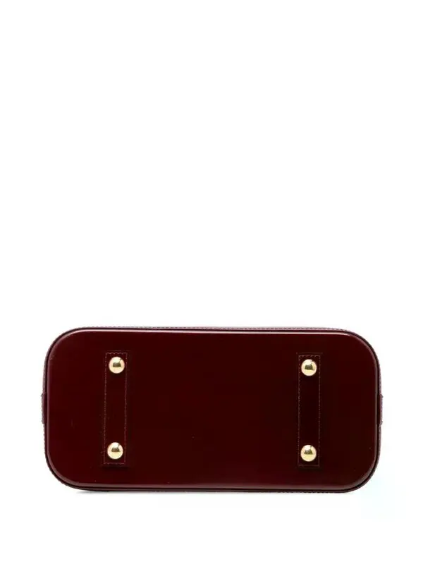 LOUIS VUITTON 2014 Monogram Vernis Alma Pm Handbag