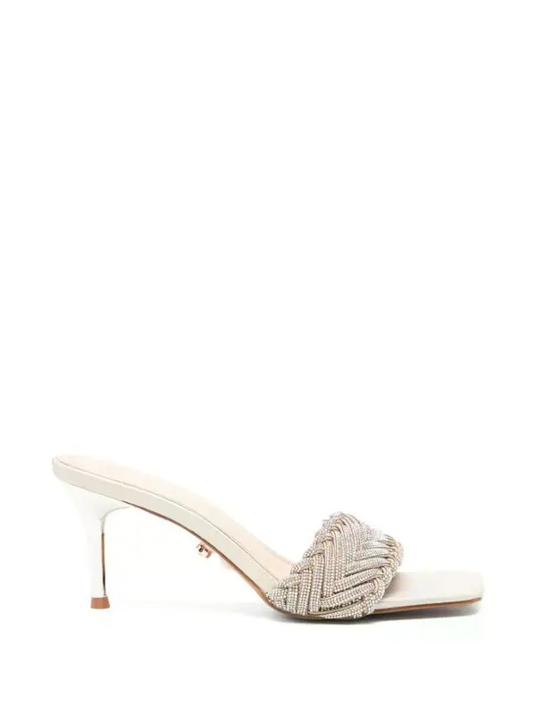 TWENTY FOURHAITCH Braided Square Pumps