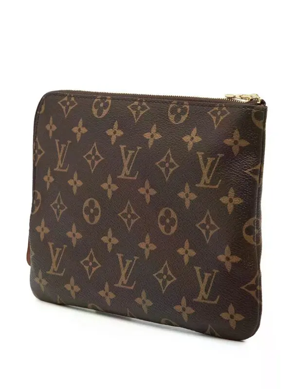 LOUIS VUITTON 2018 Monogram Etui Voyageur Pm - Brown