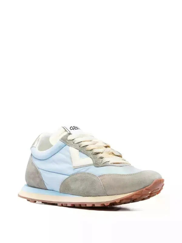 4B12 Panelled Suede Sneakers
