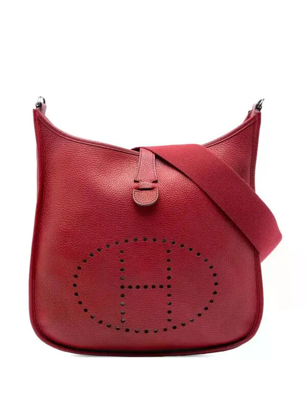 Hermès 2012 Evelyne Iii 33 Crossbody Bag - Red