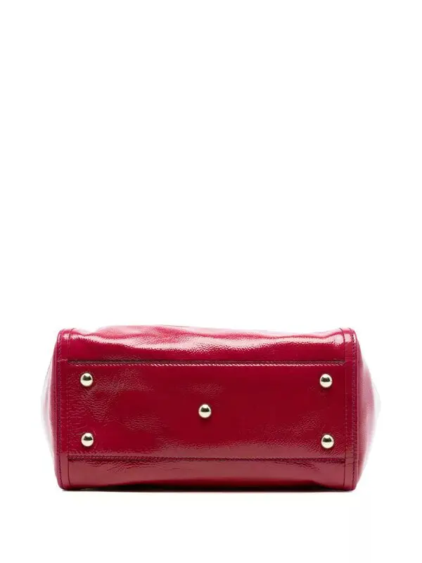Gucci 2016-2026 Small Patent Soho Satchel - Pink
