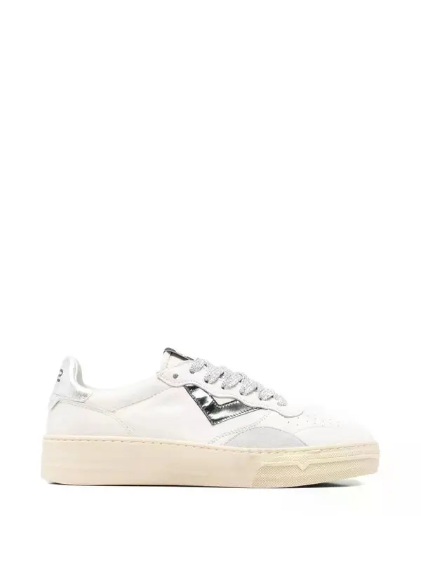 4B12 Hyper Glitter-laces Sneakers - White