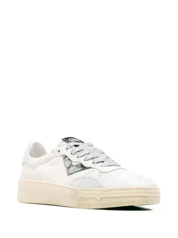 4B12 Hyper Glitter-laces Sneakers - White