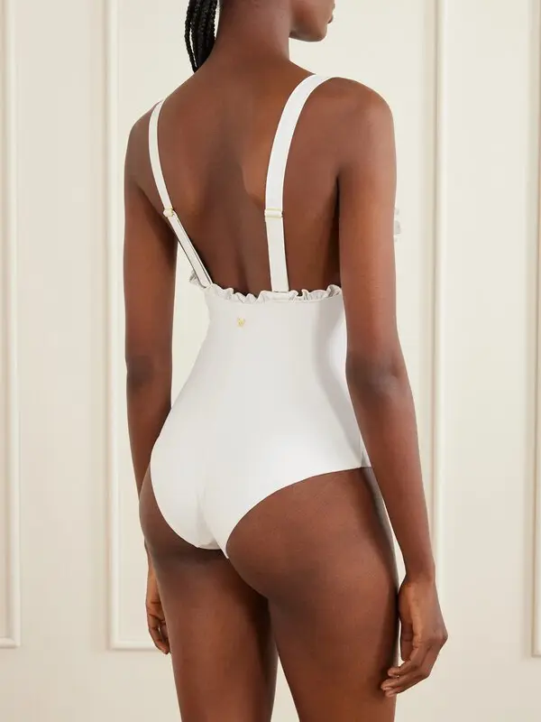 Kiki De Montparnasse Louise Ruched Swimsuit
