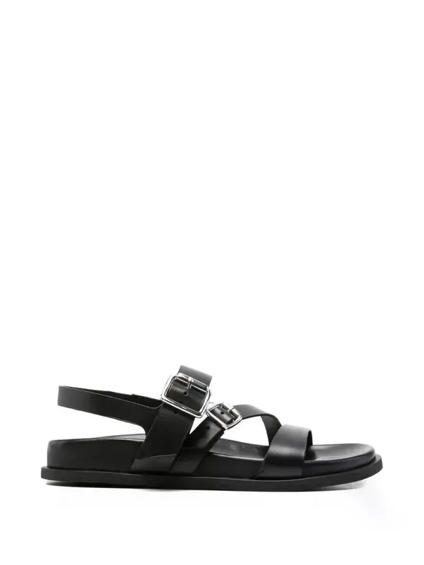 GUGLIELMO ROTTA Buckle-strap Leather Sandals