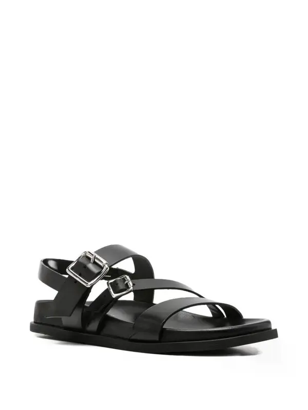 GUGLIELMO ROTTA Buckle-strap Leather Sandals