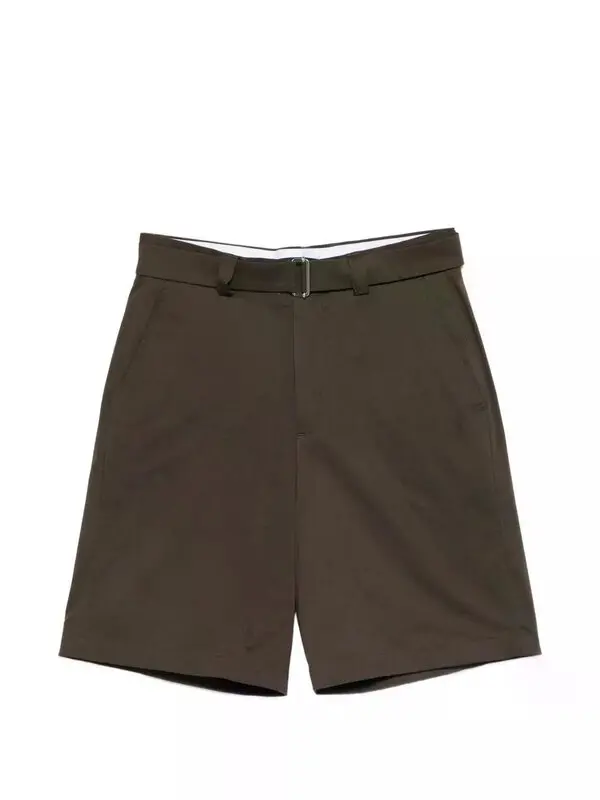 LOW BRAND Belted Shorts