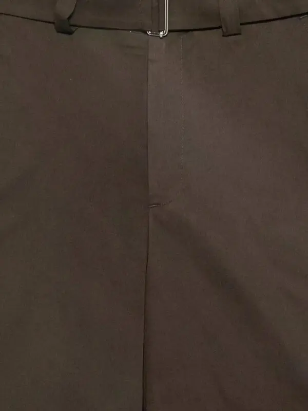 LOW BRAND Belted Shorts