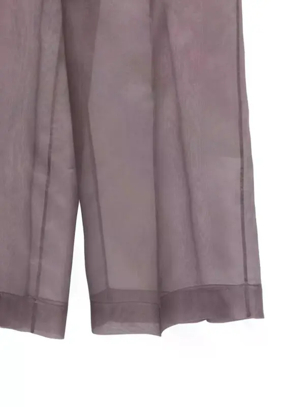 Antonelli Firenze Sheer Wide-leg Trousers