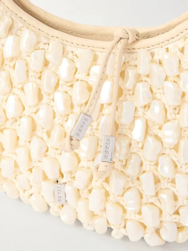 Staud Reef Beaded Bag - Neutrals