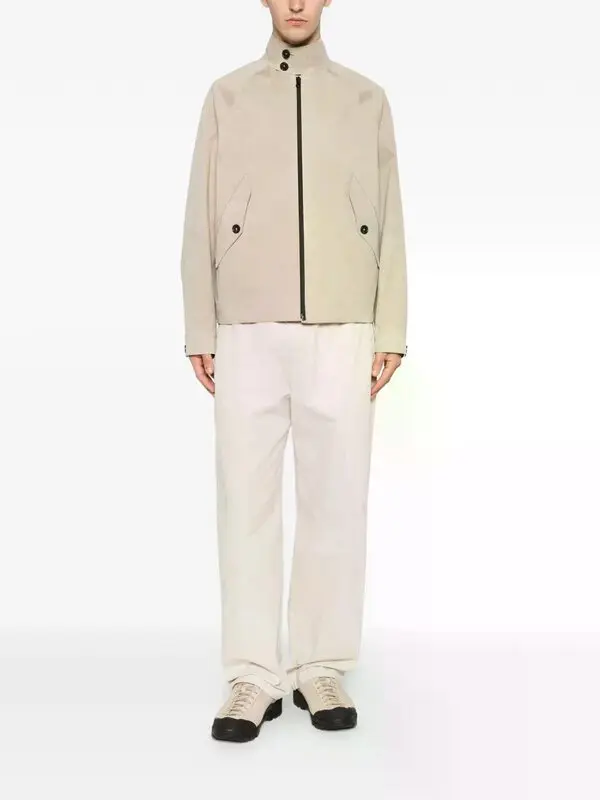 TEN C Tyne High-neck Raglan-sleeve Jacket