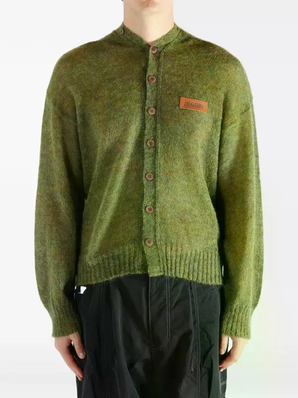 MAGLIANO Drew Barrymore Logo-patch Cardigan