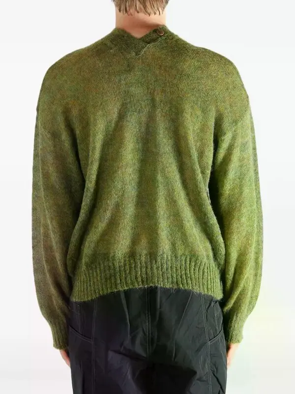 MAGLIANO Drew Barrymore Logo-patch Cardigan