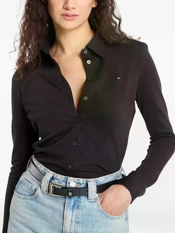 Tommy Hilfiger Logo-patch Long-sleeve Shirt