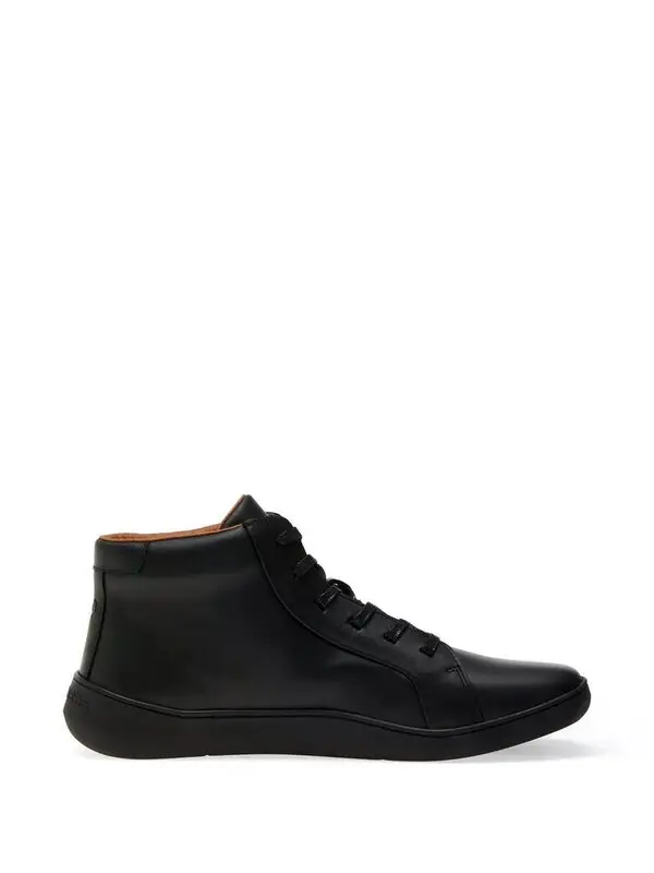 SKINNERS Moonwalker High-top Leather Sneakers