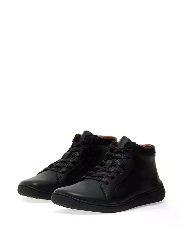 SKINNERS Moonwalker High-top Leather Sneakers
