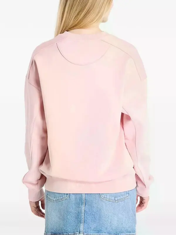 Guess Glitter Logo Crewneck Sweater