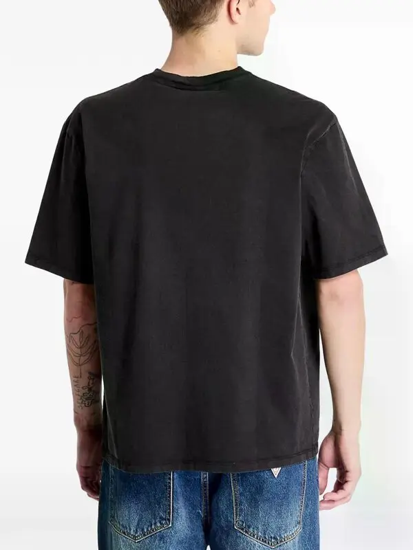 Guess Logo-print Washed T-shirt