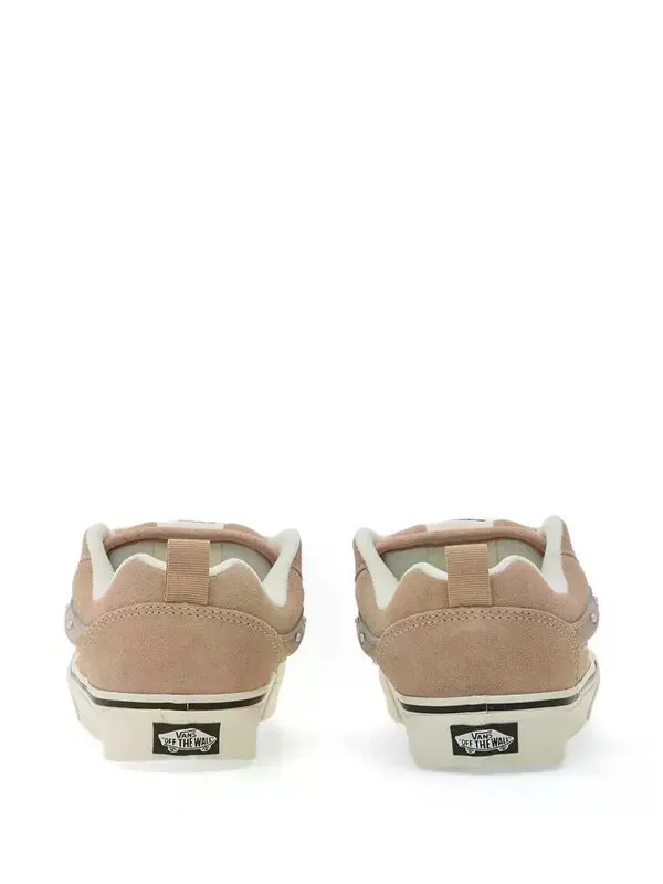 VANS Knu Skool Embellished Suede Sneakers - Pink