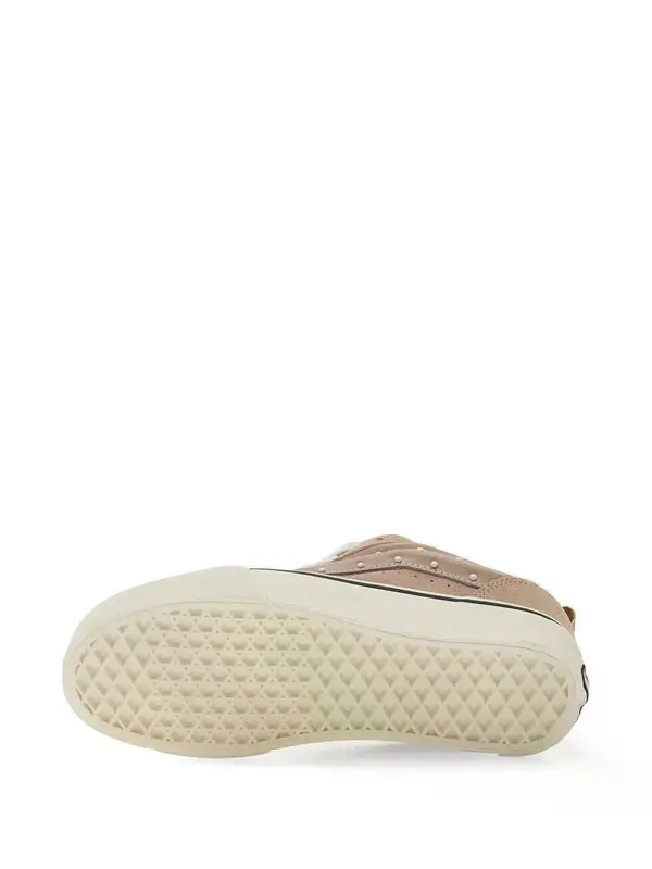 VANS Knu Skool Embellished Suede Sneakers - Pink