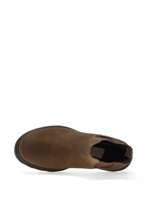 Ecco Round-toe Ankle Boots - Brown
