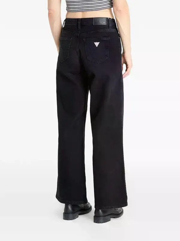 Guess G11 Wide-leg Jeans - Black
