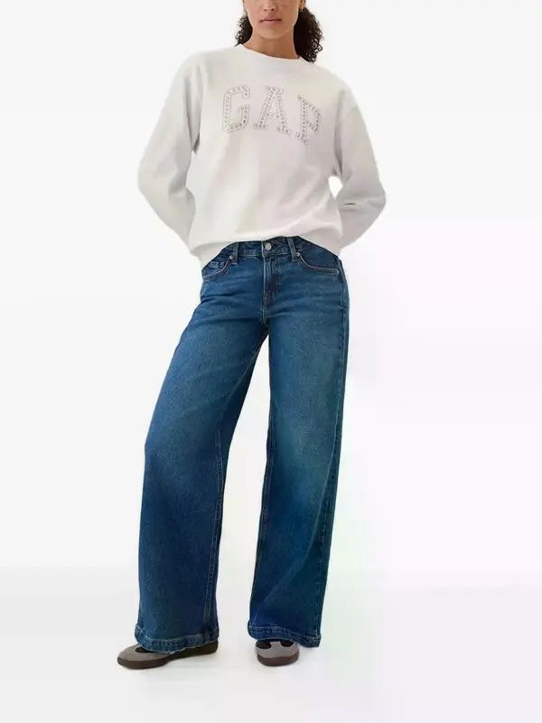 Gap Logo Rhinestone-embellished Sweater