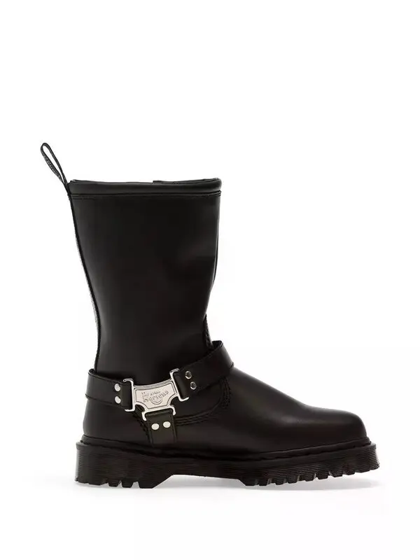 Dr. Martens Aniston Strap Buckle-detail Boots