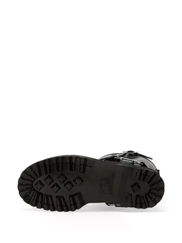 Dr. Martens Aniston Strap Buckle-detail Boots