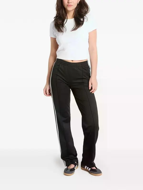 Adidas Firebird Classic Side-stripe Track Pants - Black
