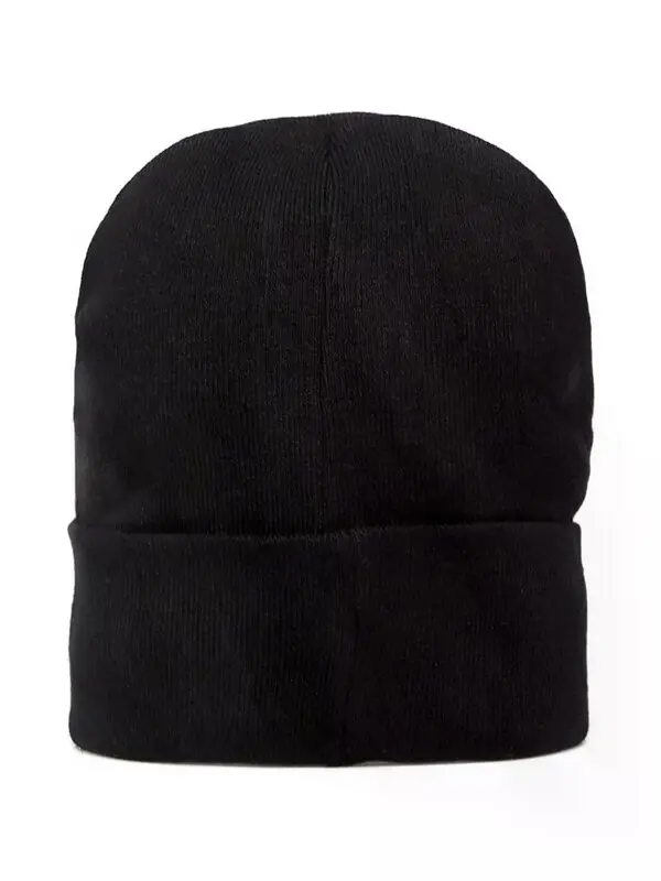 Guess Logo-patch Beanie - Black
