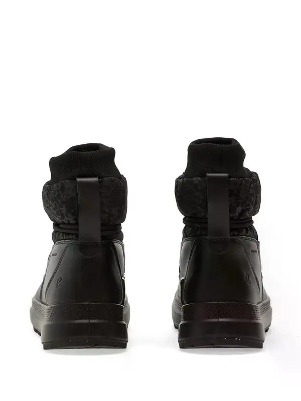 Ecco Solice Leopard-print Drawstring Boots
