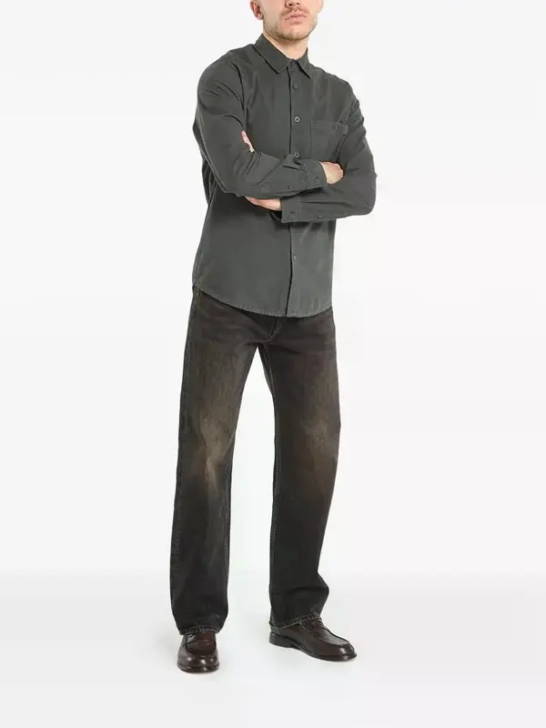 SAMSOE SAMSOE Saryan B Chest-pocket Buttoned Shirt