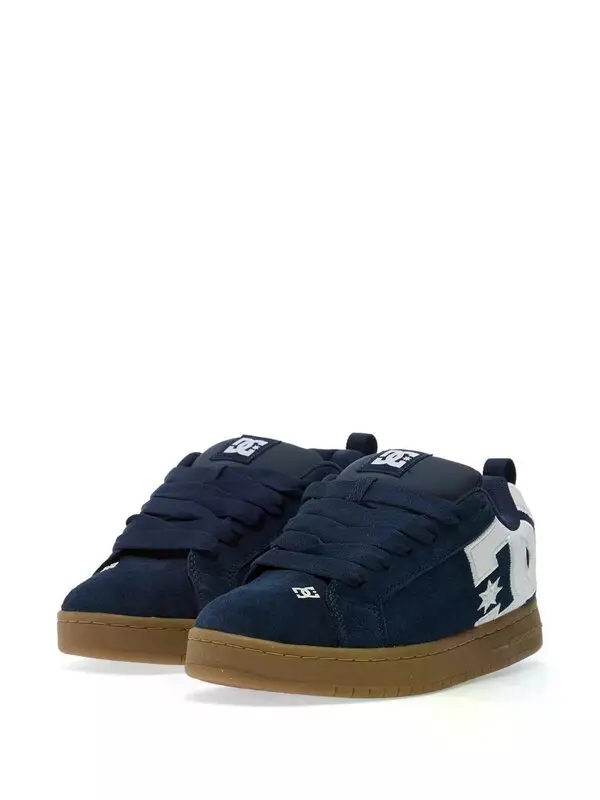 DC SHOES Court Graffik Logo-appliqué Suede Sneakers