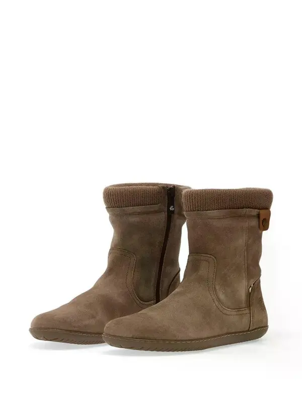 GROUNDIES Iceland Ribbed-knit Boots