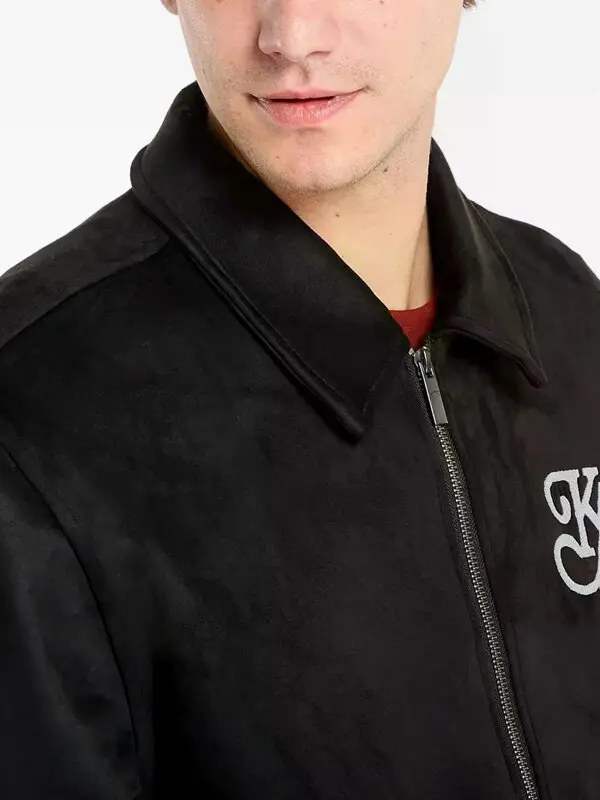 KARL KANI Legacy Faux-suede Jacket