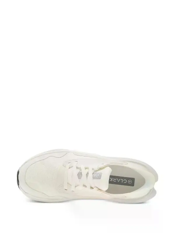 Clarks Pace Panelled Lace-up Sneakers