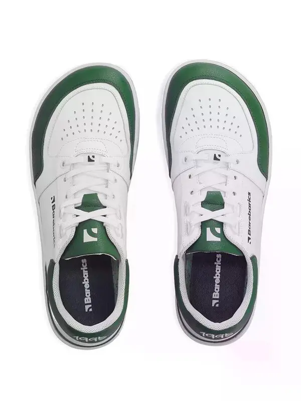 BAREBARICS Wave Perforated-pebbled Sneakers