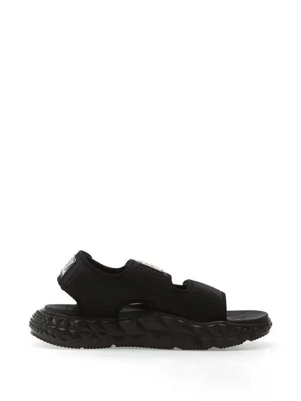 EA7 Kombat Touch-strap Sandals