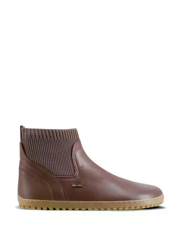 BE LENKA Ribbed-panel Ankle Boots