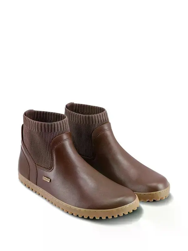 BE LENKA Ribbed-panel Ankle Boots
