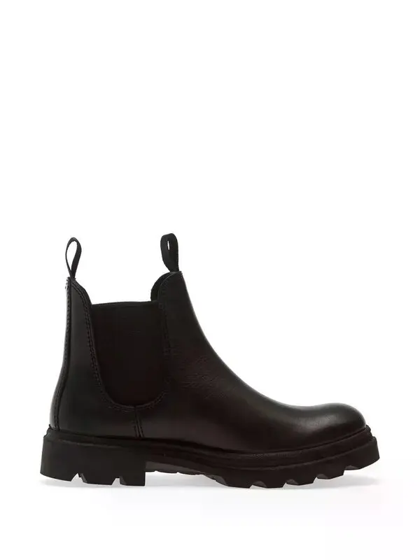 Ecco Grainer Leather Chelsea Boots - Black