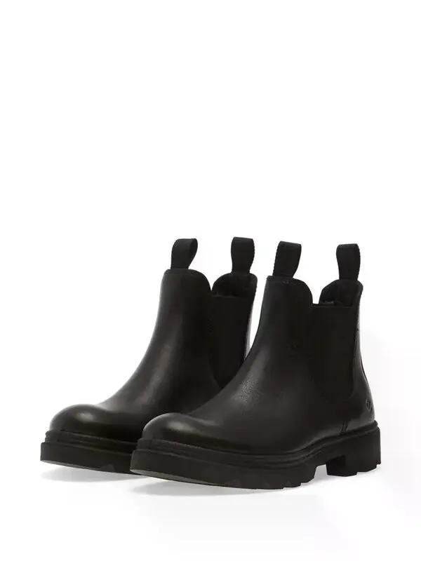 Ecco Grainer Leather Chelsea Boots - Black