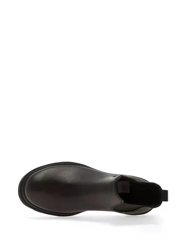 Ecco Grainer Leather Chelsea Boots - Black