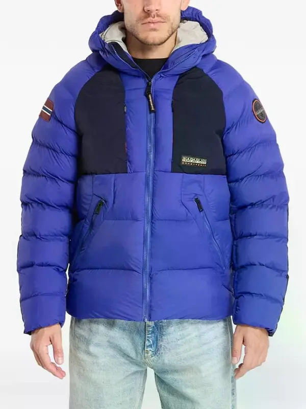 NAPAPIJRI Padded Hooded Jacket - Blue