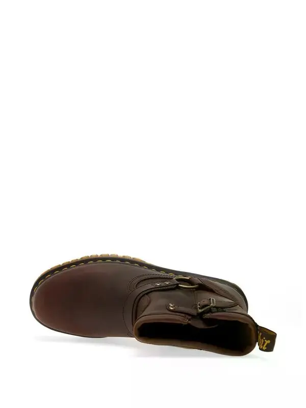 Dr. Martens Aniston Harness Leather Boots
