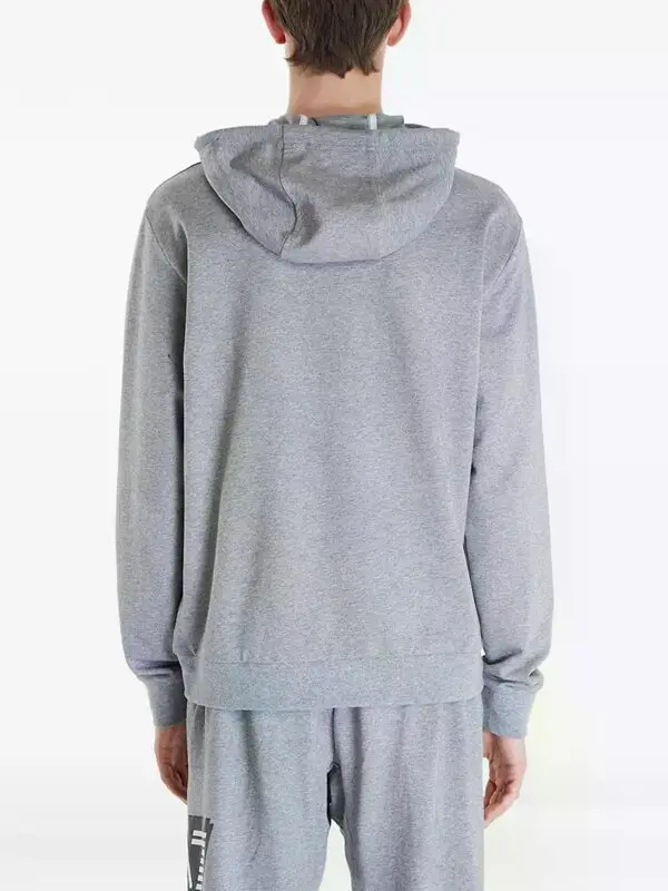 EA7 Logo-print Drawstring Hoodie